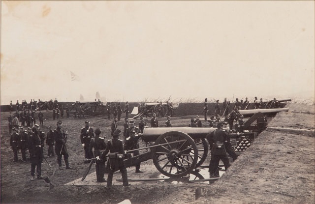 CIVIL WAR. BRADY, Mathew 1822-1896, photographer. Large format ...